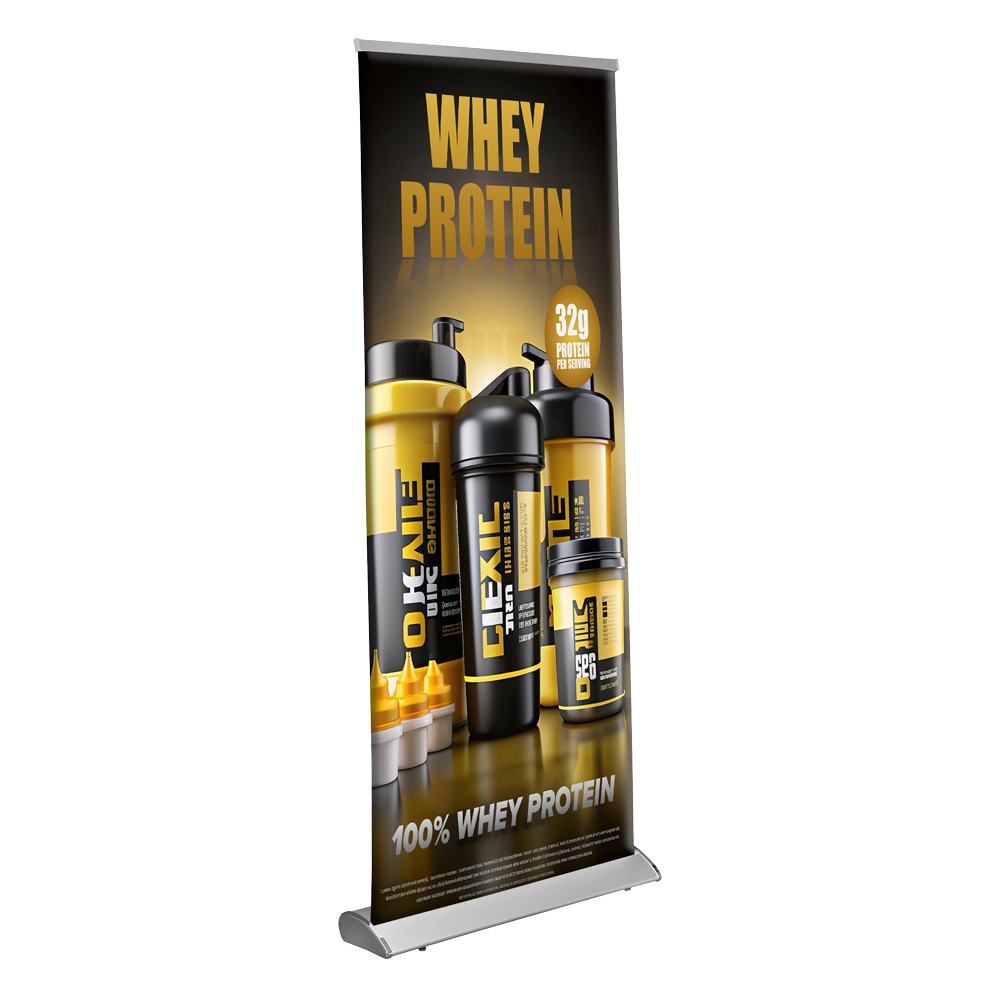Pull Up Banner 0.85 x 2m, PVC, Print Only. - National Flag