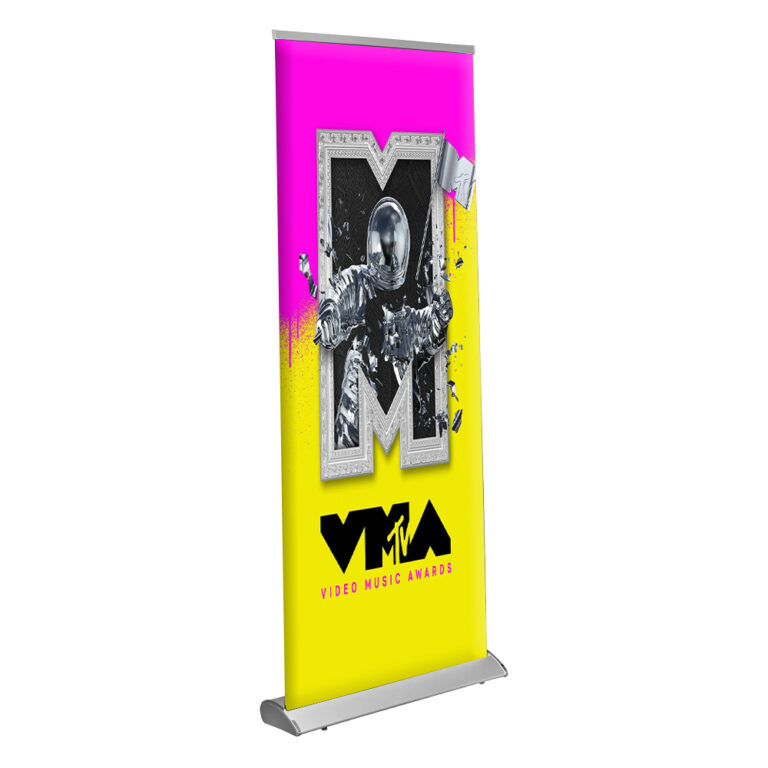 Pull Up Banner 0.85 x 2m, Bannerweave, Complete, Executive - National Flag