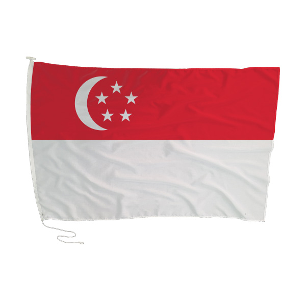 SINGAPORE FLAG 90 x 60cm - National Flag
