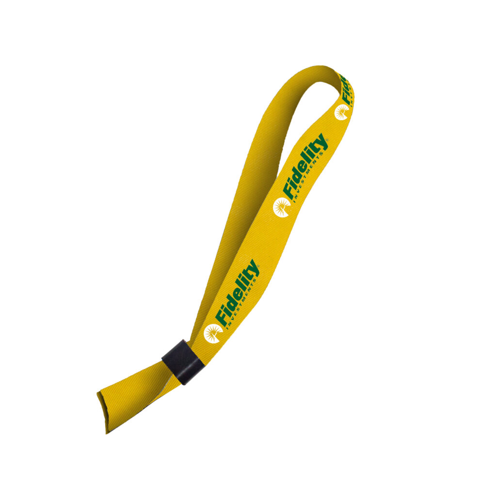 Hi-Viz Event Wristband DTF Print S/Sided with Barb Buckle - National Flag
