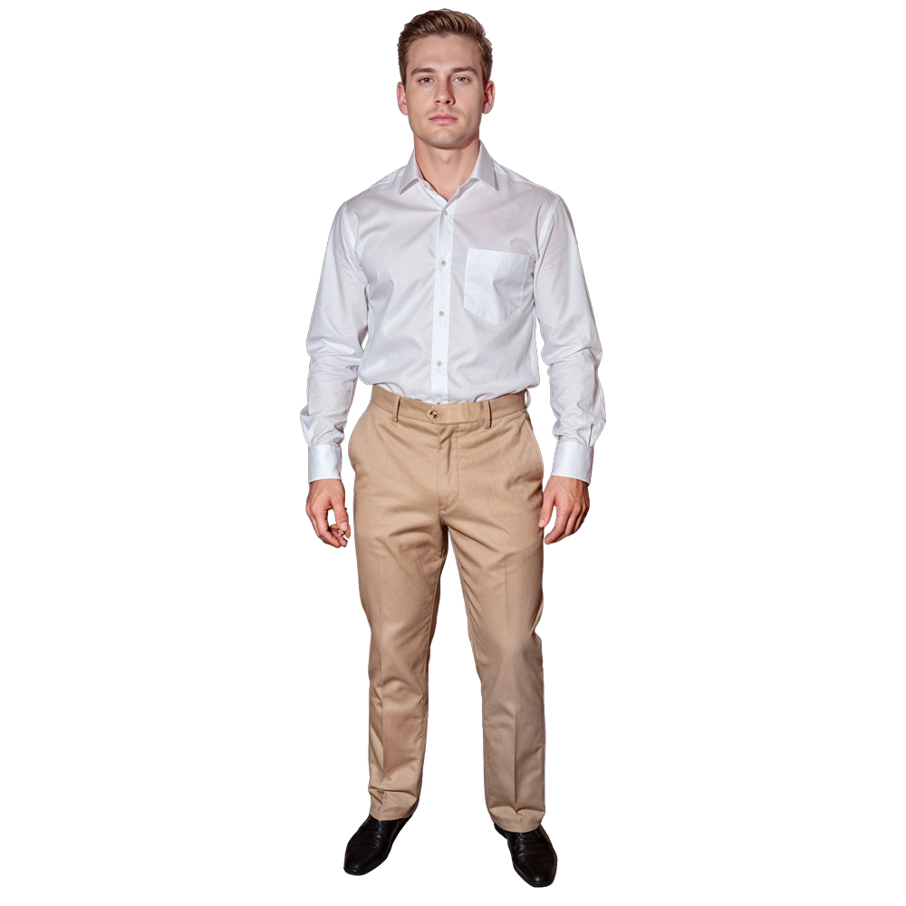 Asher Flat Front Chino Men's - National Flag
