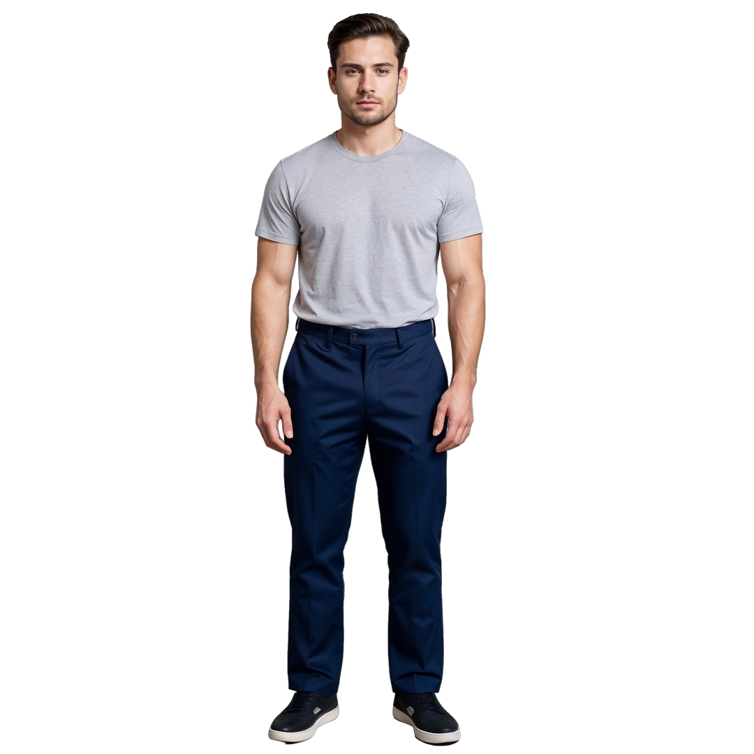 Asher Flat Front Chino Men's - National Flag