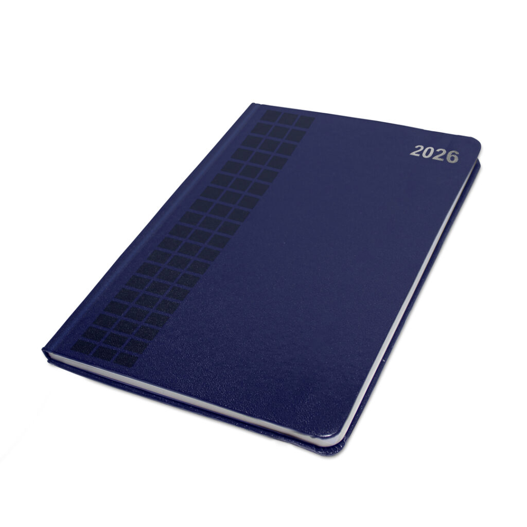 A4 Chrono Nova 3-Square Diary (Padded Cover) - National Flag