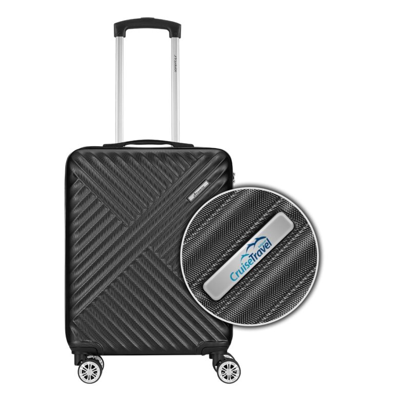 Travelwize Astra ABS 67cm 4-Wheel Spinner Luggage - National Flag