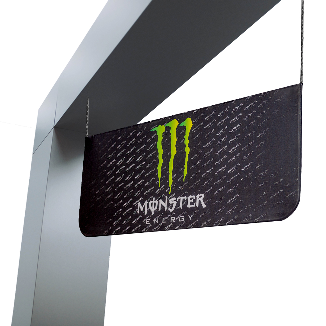 Hanging Slimline Bannerwall 2000 X 800mm - National Flag