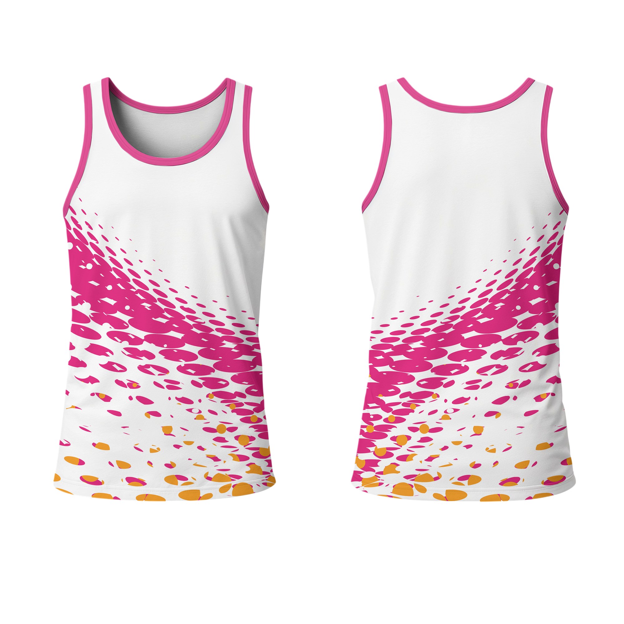 Kids Athletic Crew Neck Vest - National Flag