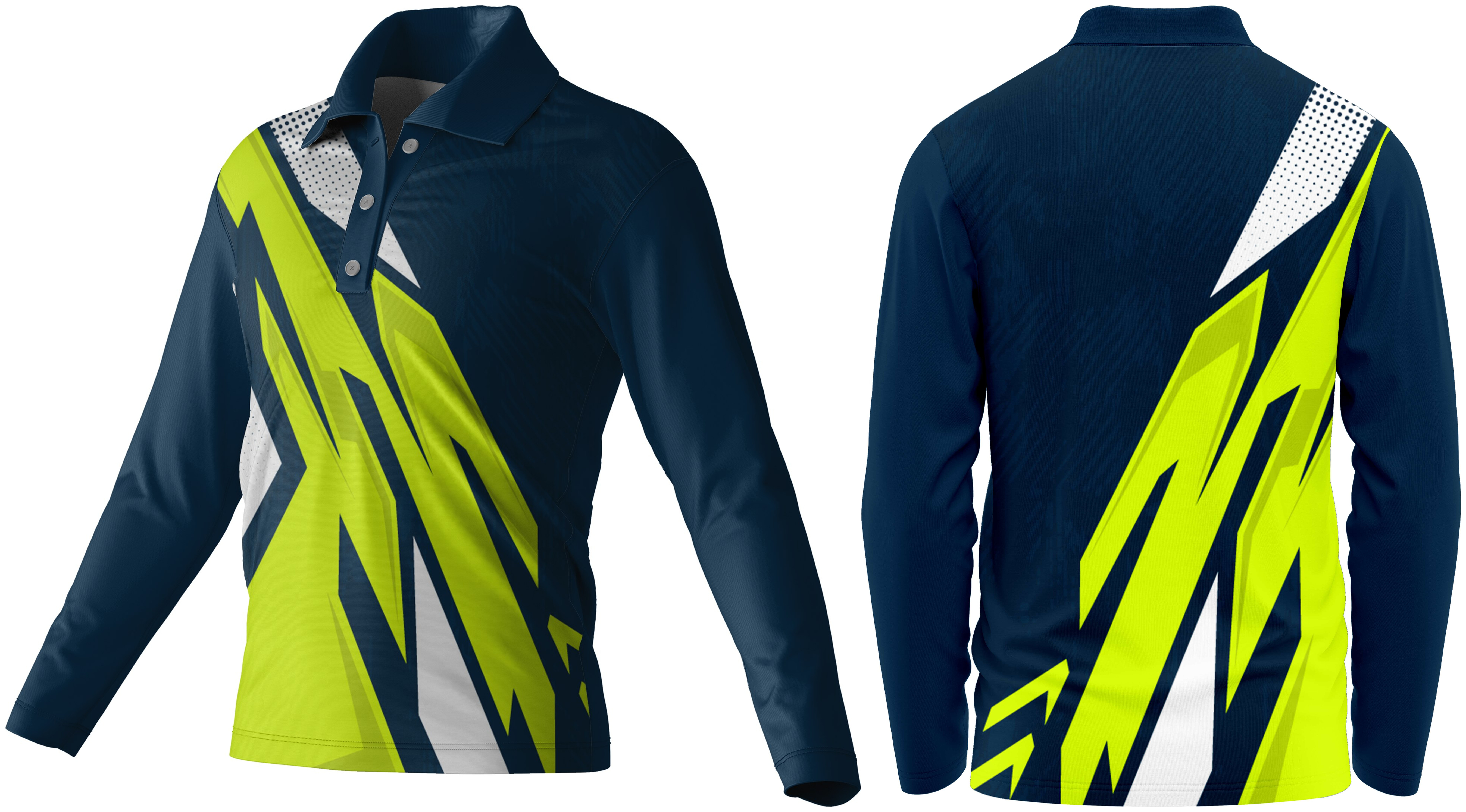Kids Pro Golfer Long Sleeve | Fitted Sleeve - National Flag