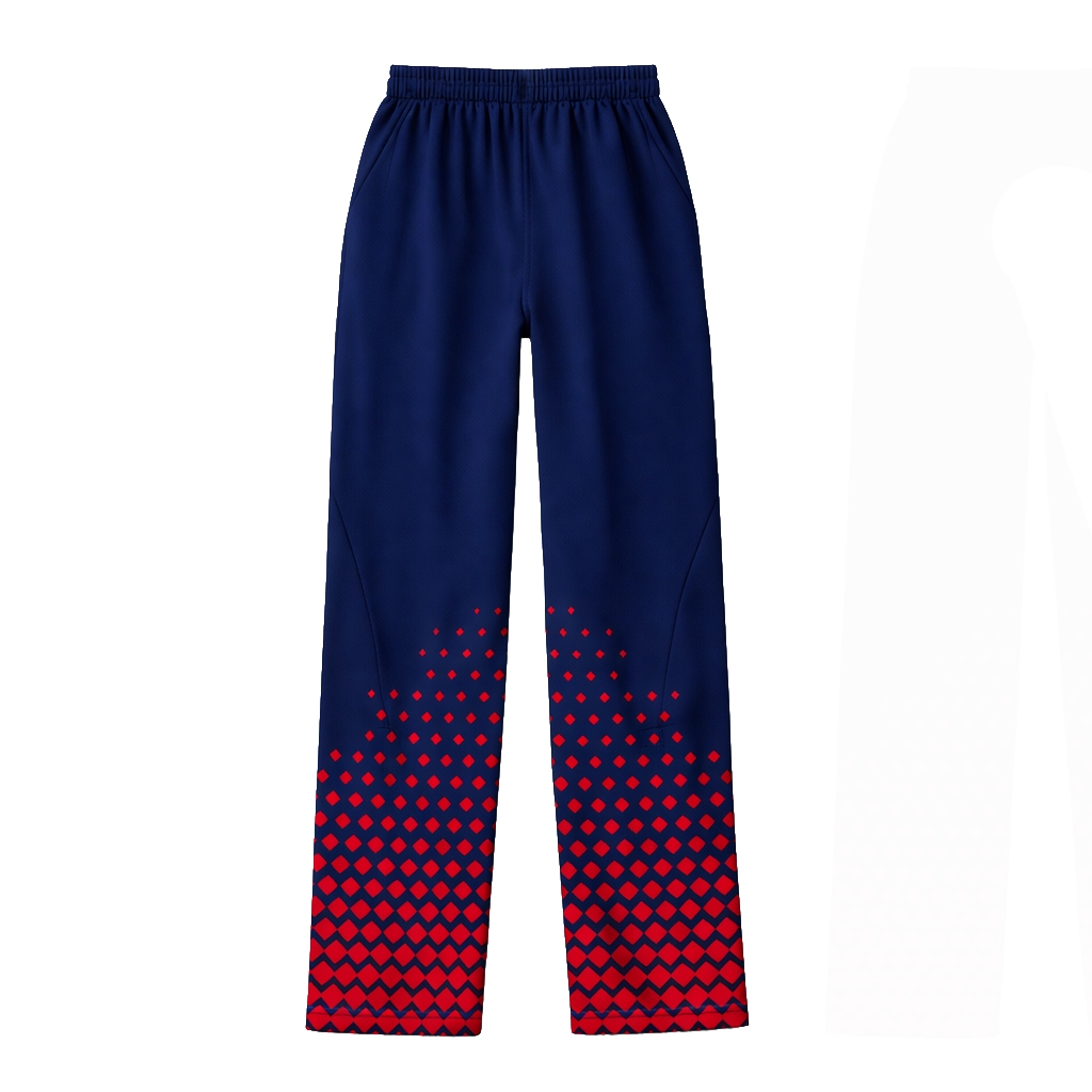 Dye Sublimated Micro Active Tracksuit Pants - National Flag